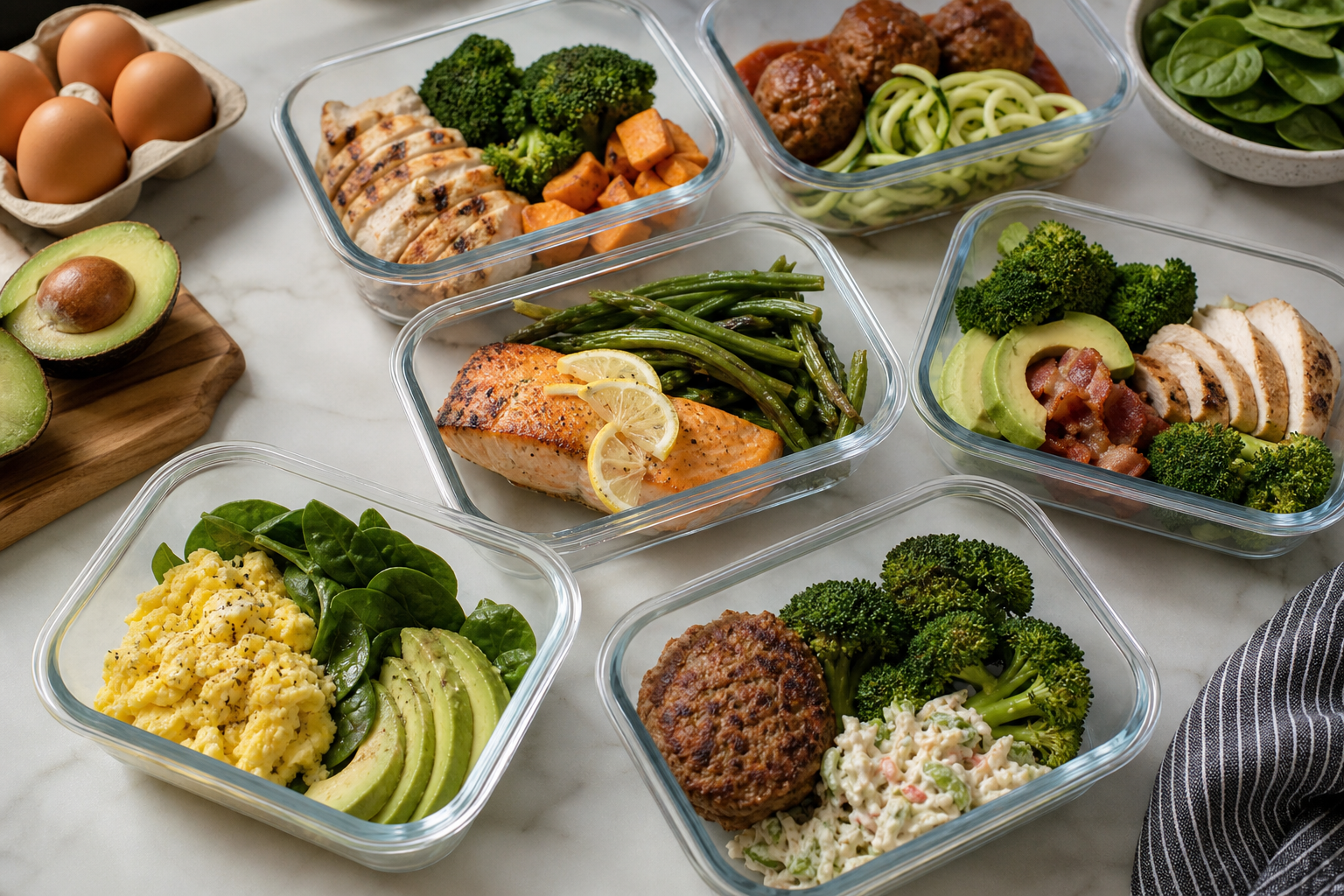 Keto Meal Plan for Beginners: Your First 14 Days Made Simple and Stress ...